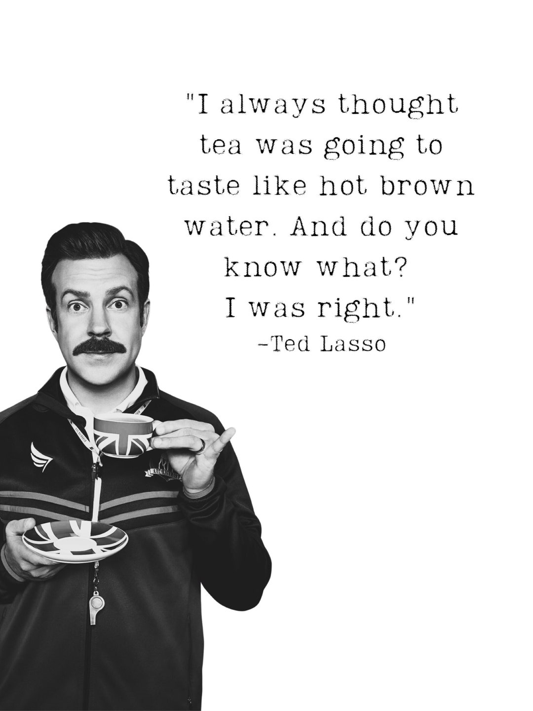 Ted Lasso Brown Water Etsy