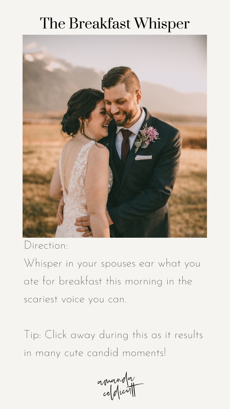 Wedding Posing Guide for Photographers - Etsy