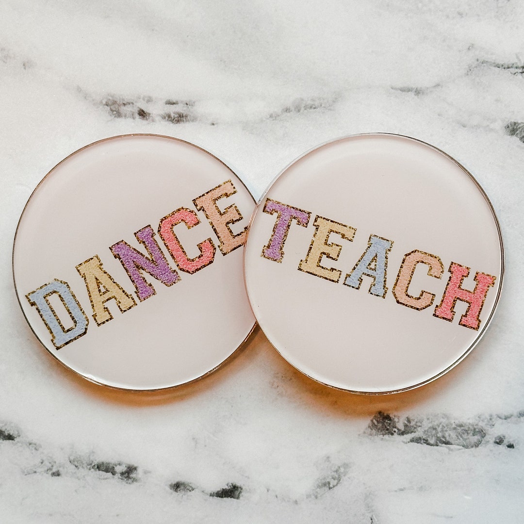 Single Varsity Letter Colorful 4 Inch Acrylic Coaster - Coffee Table ...