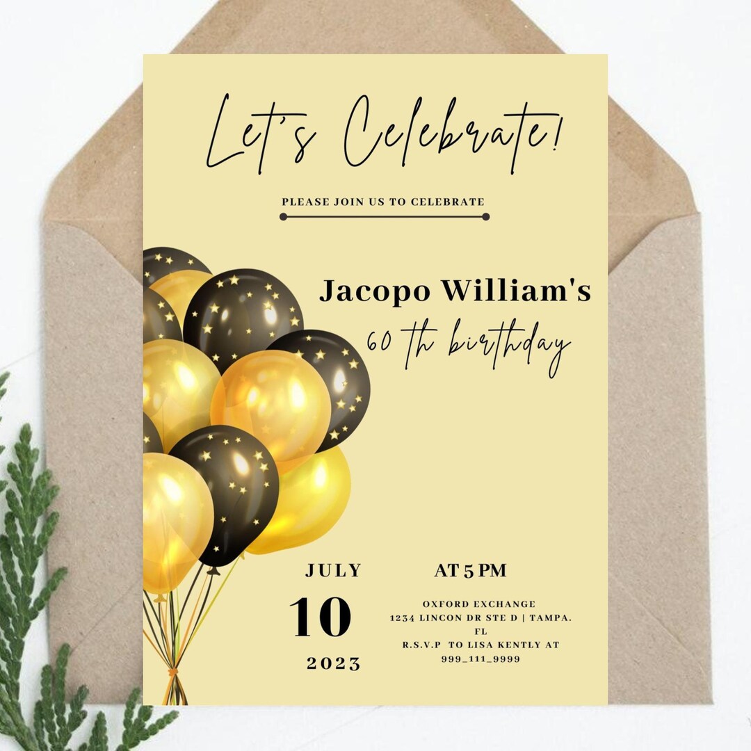 Modern Mobile Canva Invitation Template For Adult Birthday Party Edit modern-mobile-canva-invitation-template-for-adult-birthday-party-edit
