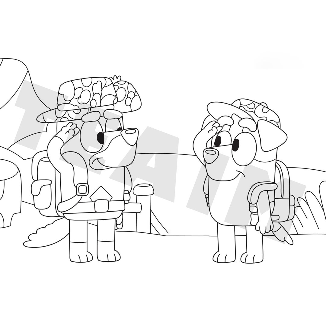 Rusty and Jack Colouring Sheet, Rusty and Jack Adventure, Digital ...