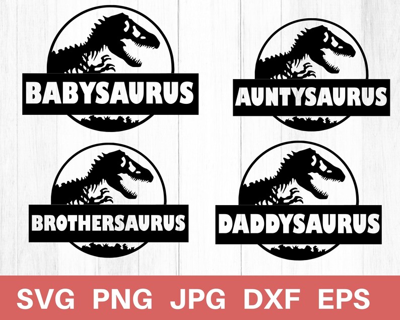 Mama Saurus Svg Family Saurus Svg Mama Saurus Dxf Family - Etsy