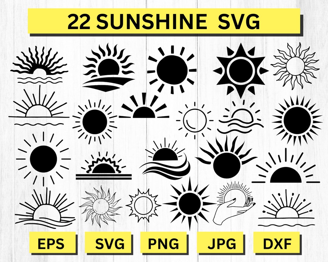Sunshine Svg, Summer Svg, You Are My Sunshine, Sunshine Png, Summer ...