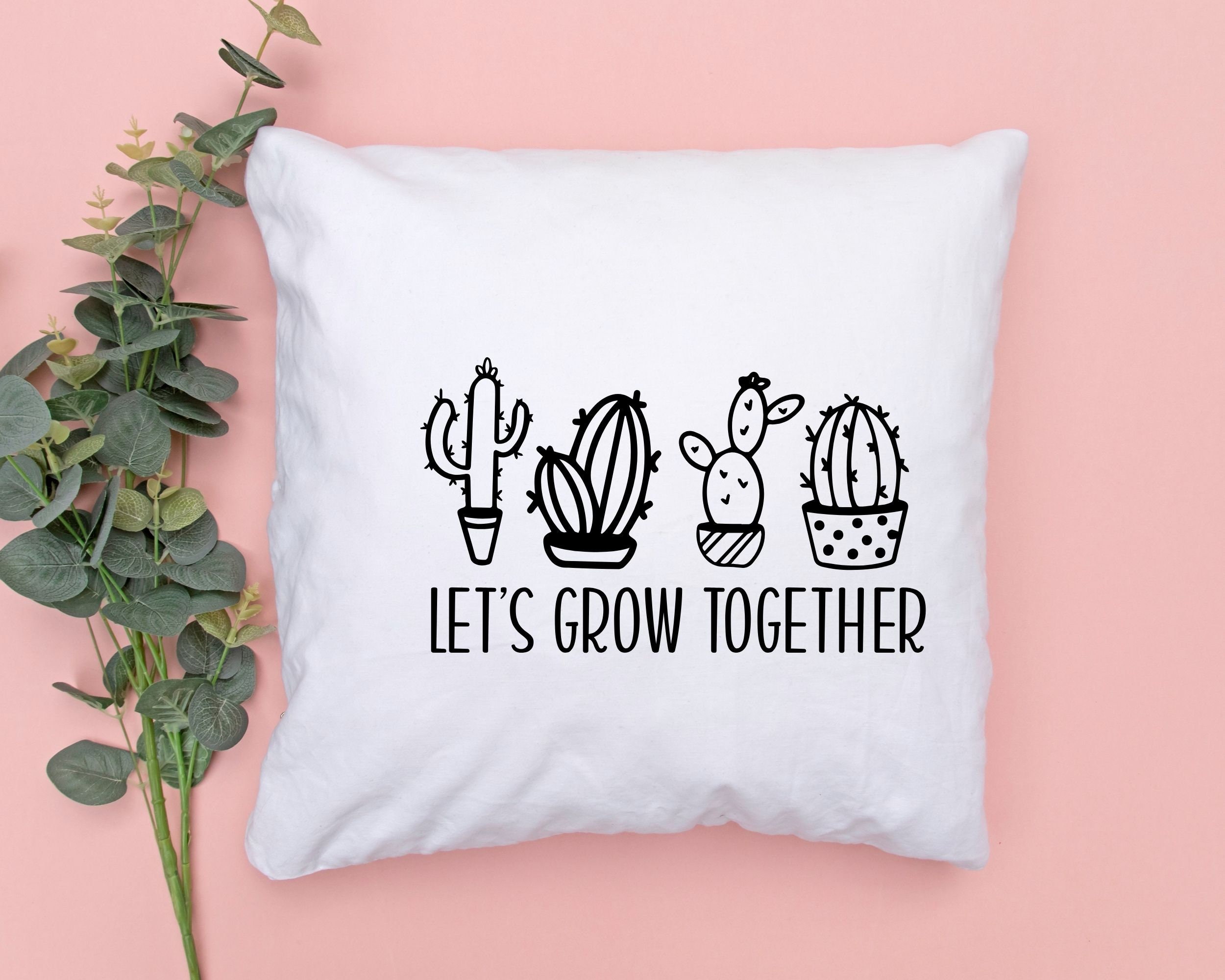 Lets Grow Together Svg, Positive Quote Svg, Lets Grow Together Png ...