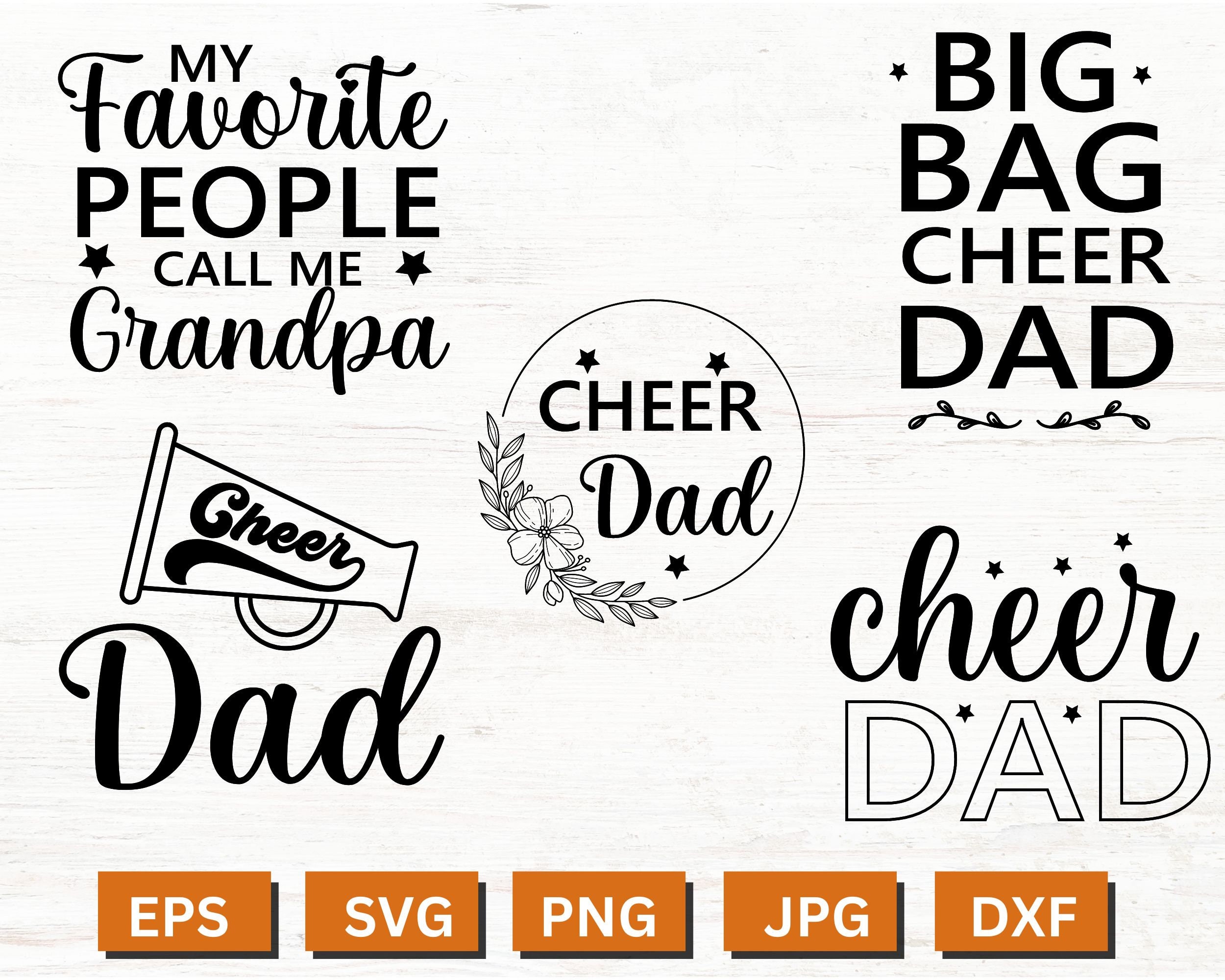 Cheer Dad Svg, Cheer Dad Shirt, Cheer Dad Png, Cheer Dad Clipart, Cheer ...