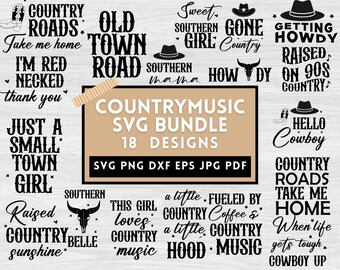 Country Music Svg, Country Music Png, Country Svg, Country Girl Svg ...