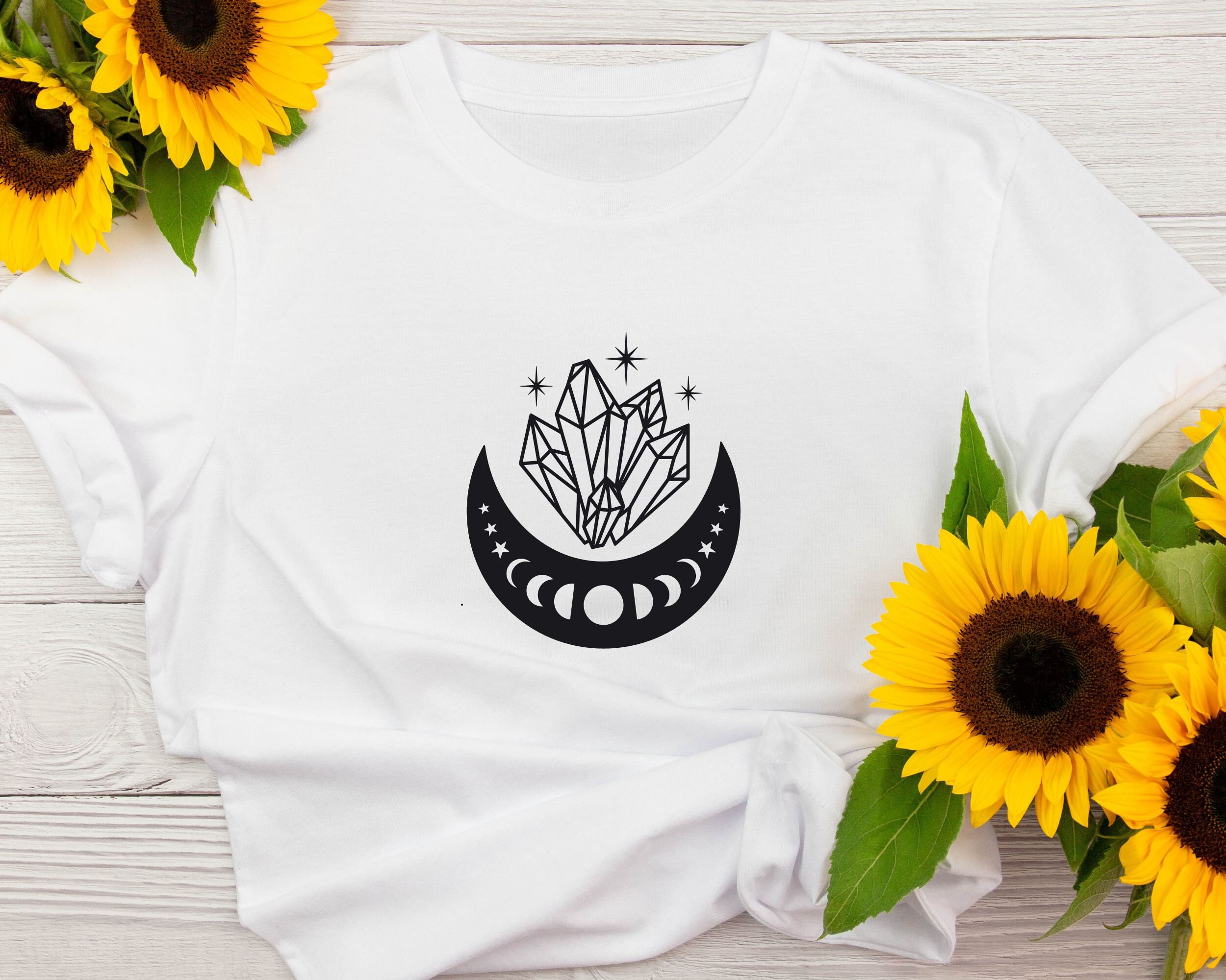 Moon Svg Bundle, Moon Png, Mystic Celestial Svg, Moon Clipart, Night ...