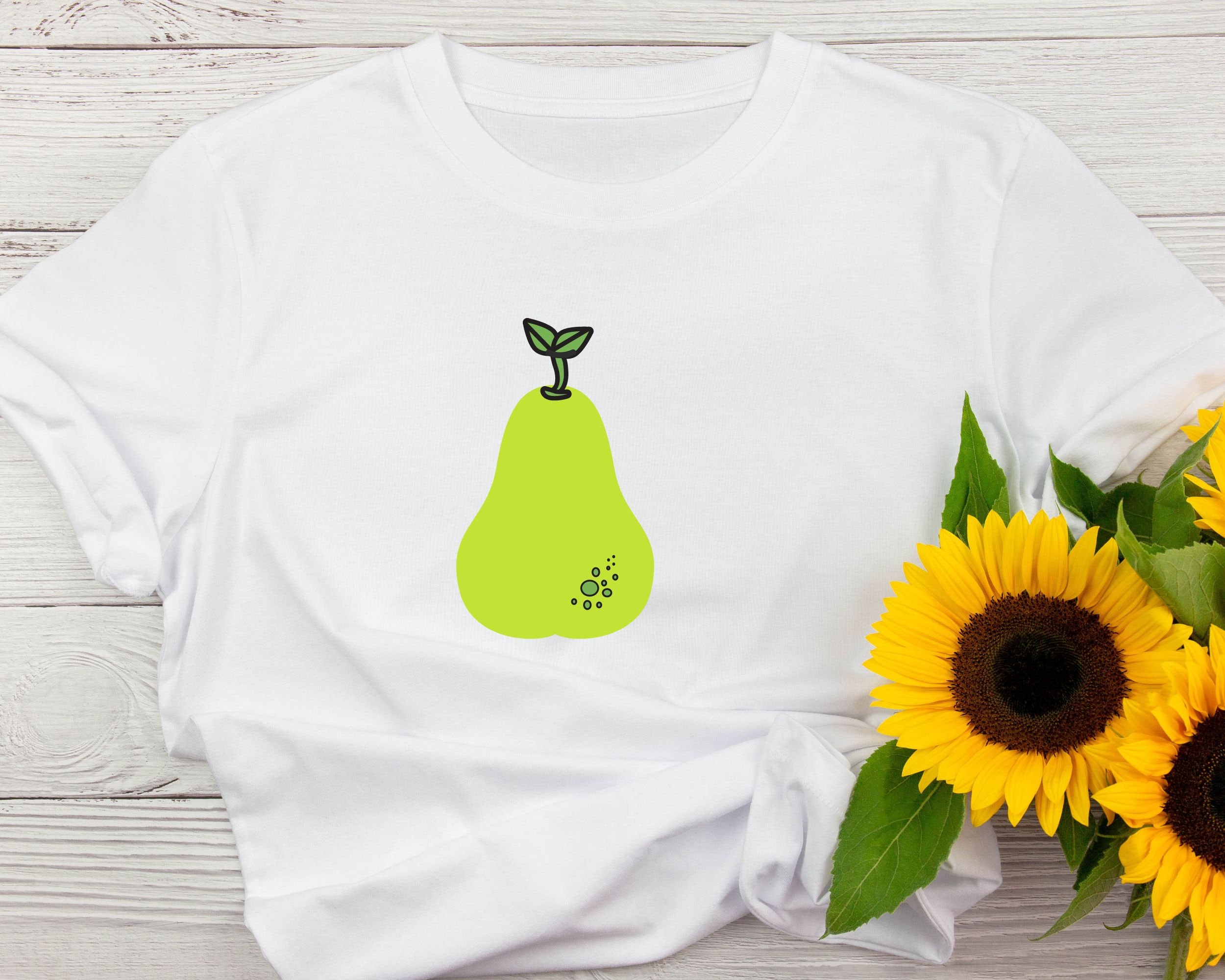 Pear Svg Bundle, Pear Png, Pear Clipart, Fruit Svg, Pear Files,pear ...