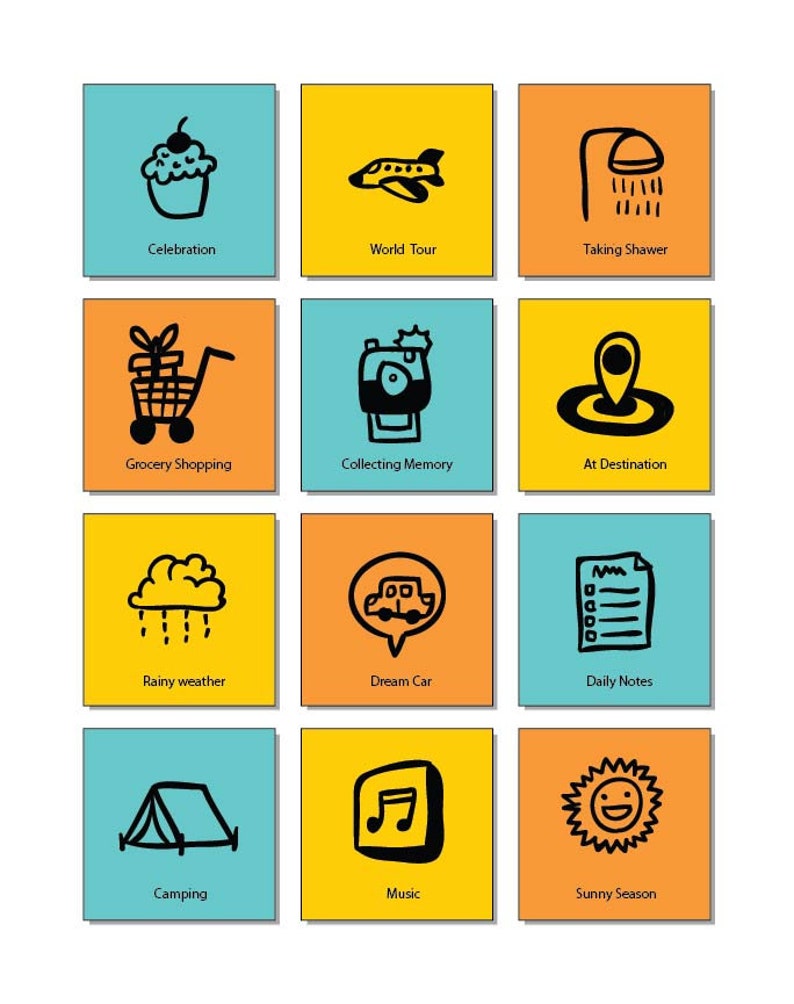 Editable Chore Chart & Cards for Kids Includes 2 Chore Charts 60 Cards ...