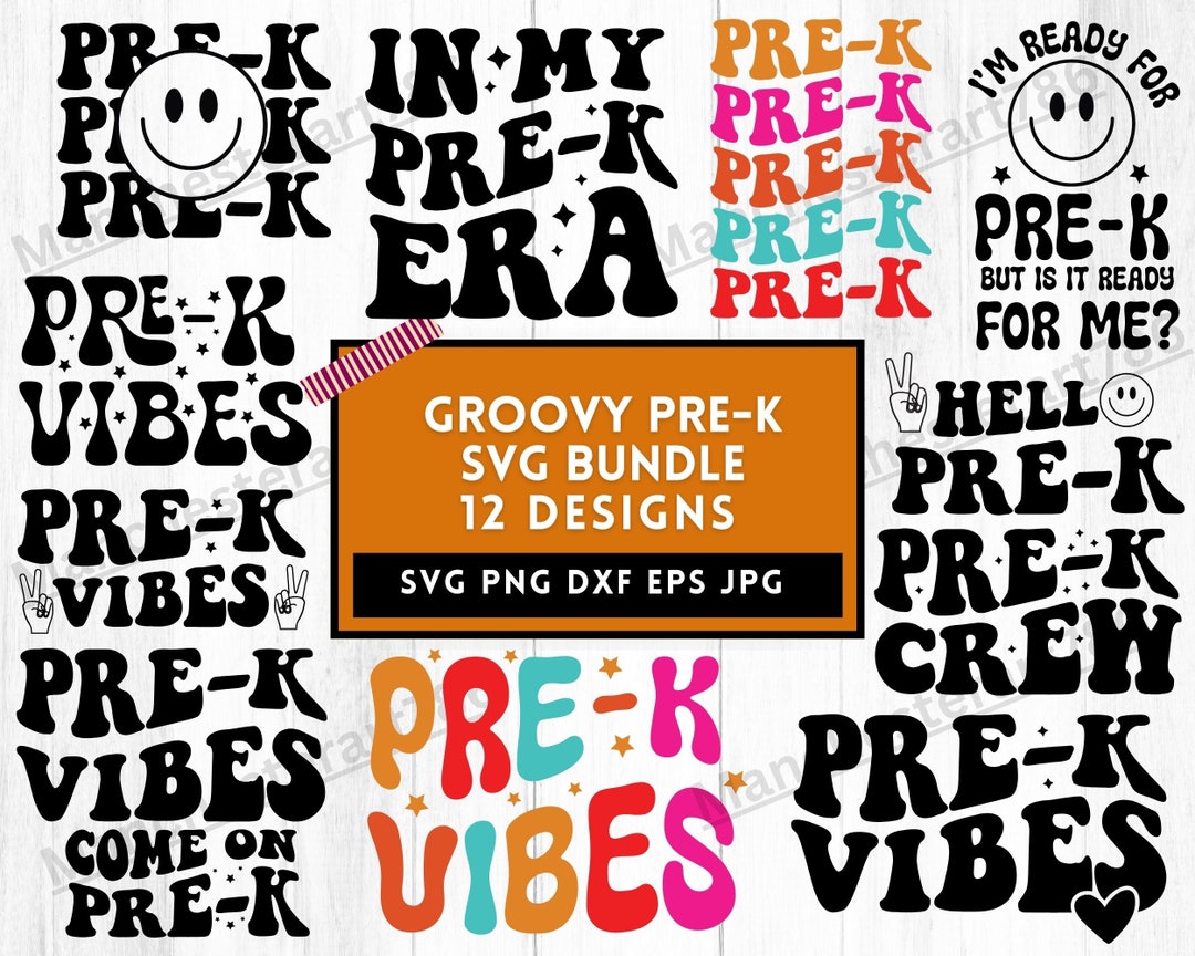 Back to School Svg, First Day of School, Back to School Png, Groovy ...