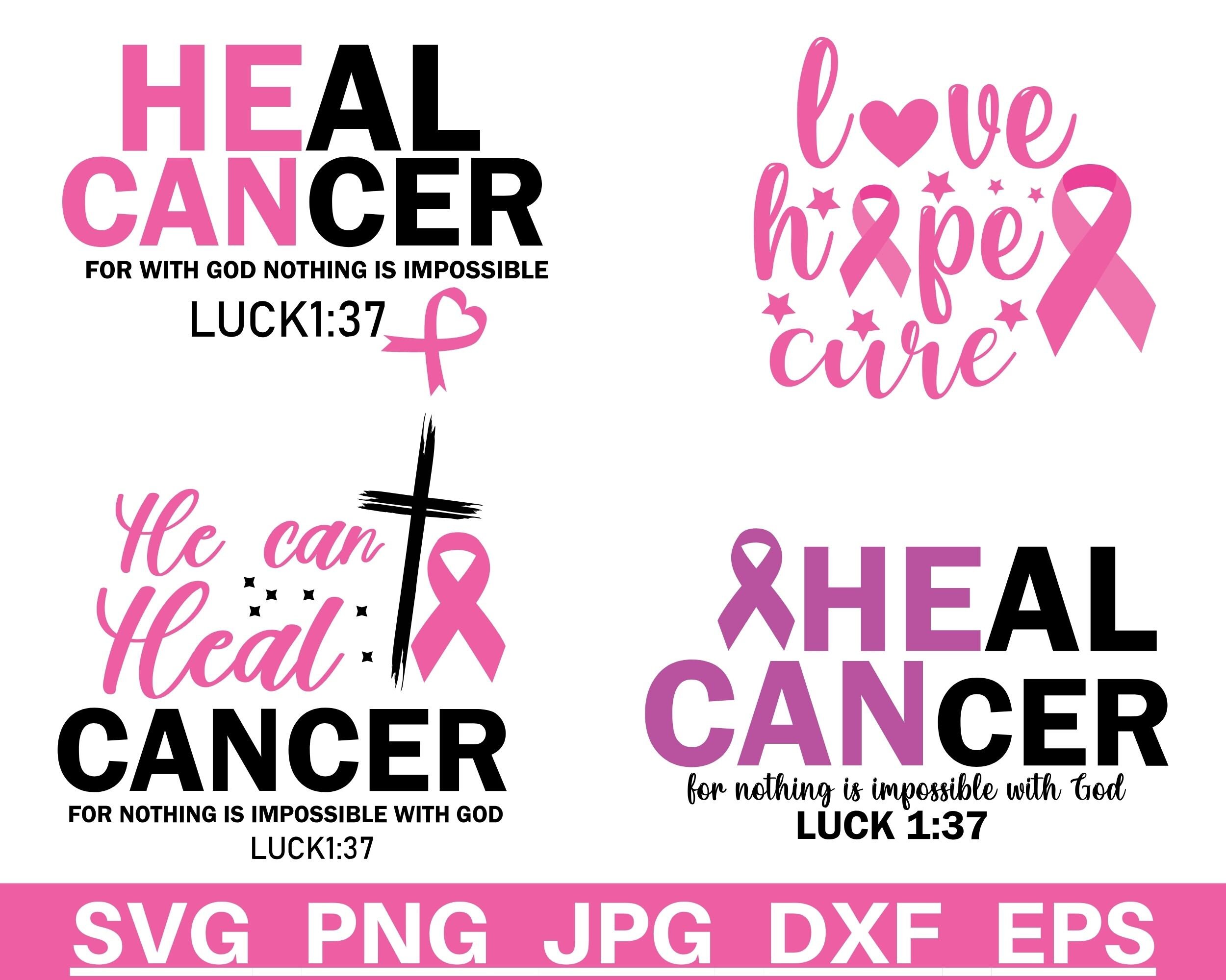 Heal Cancer Svg Heal Cancer Png Cancer Svg Heal Cancer - Etsy