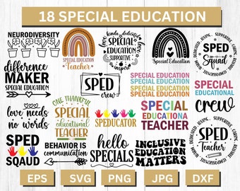 Speducator SVG Sped Teacher SVG Special Education Teacher Svg - Etsy