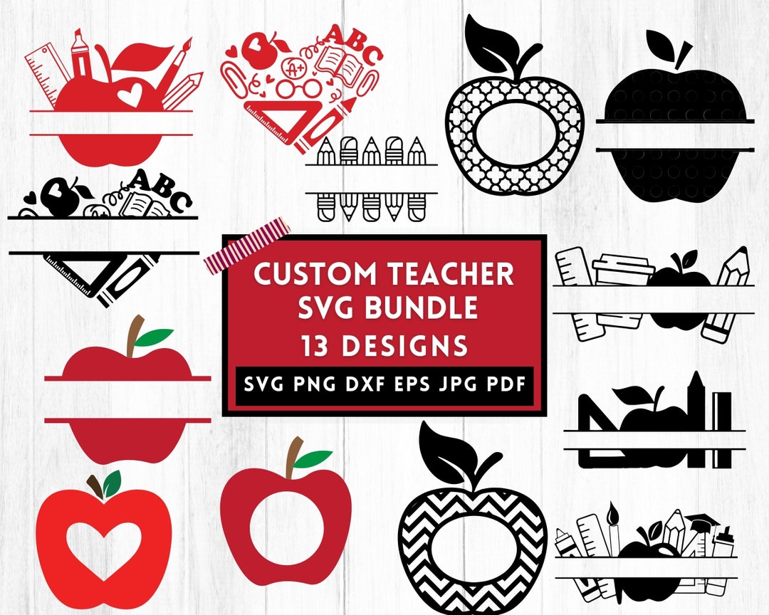Custom Teacher Svg Teacher Name Svg Teacher Name Png Svg Files For