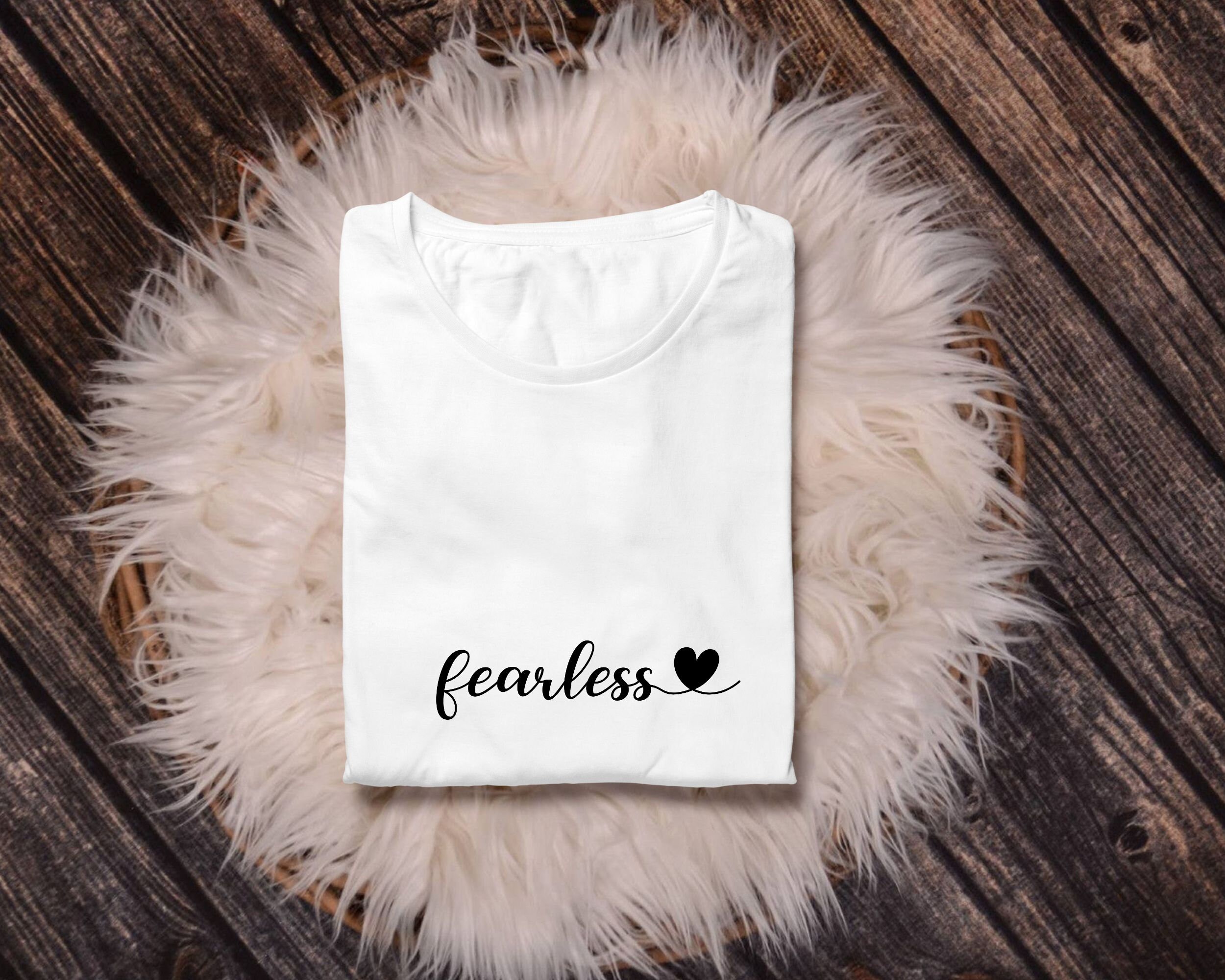 Fearless Svg, Fearless Png, Fearless Clipart, Inspirational Svg, She is ...