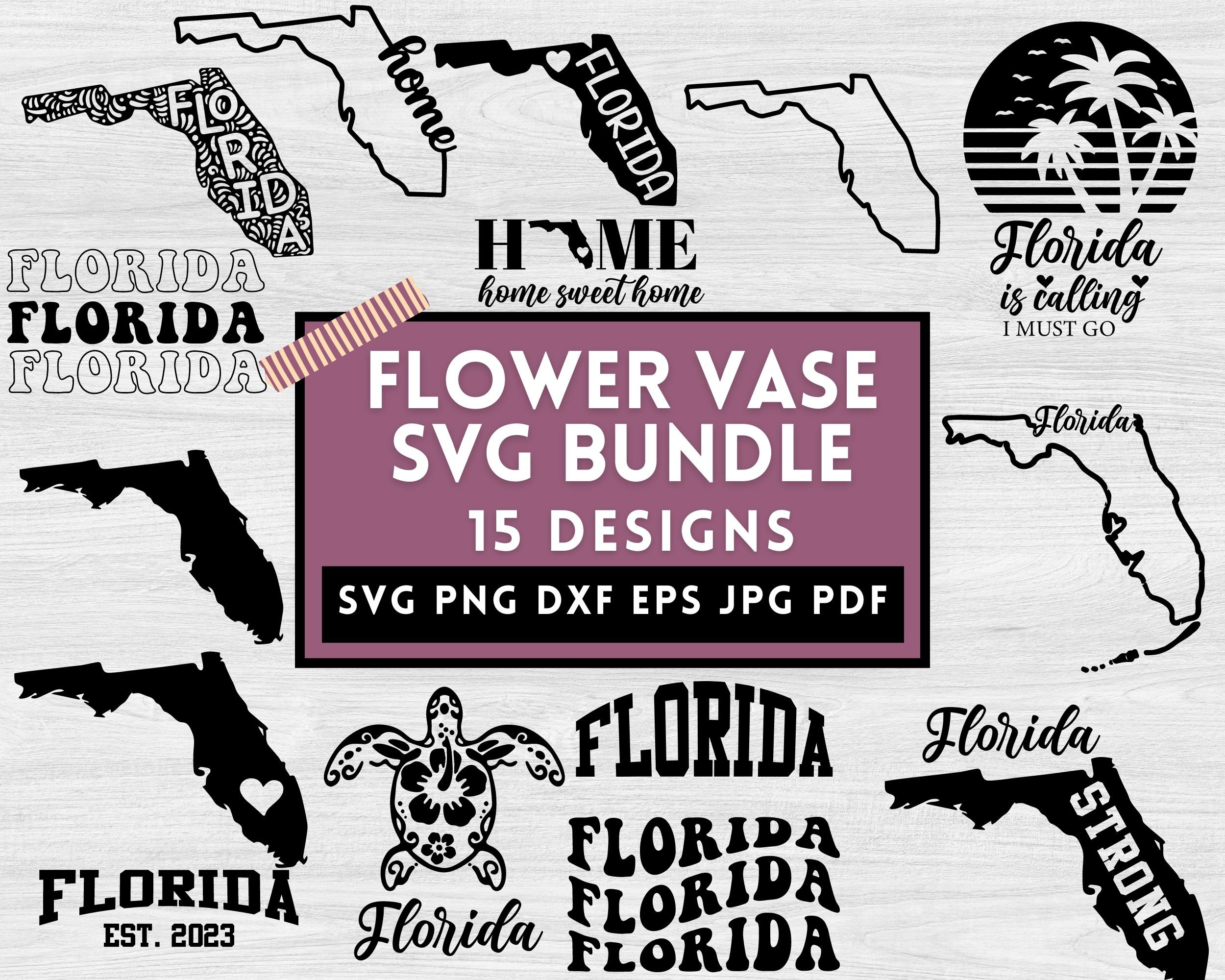 Florida Svg, Florida Png, Florida State Svg, Florida Cut File, Florida ...