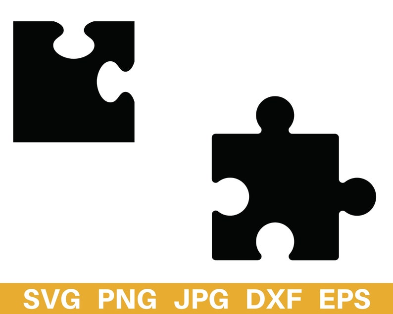 Puzzle Piece Svg Bundle, Puzzle Piece Png, Funny Svg Files, Svg for ...