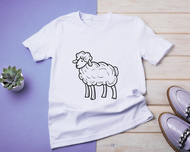 Sheep Svg, Sheep Png, Cute Sheep Svg, Sheep Clip Art, Sheep Cricut ...
