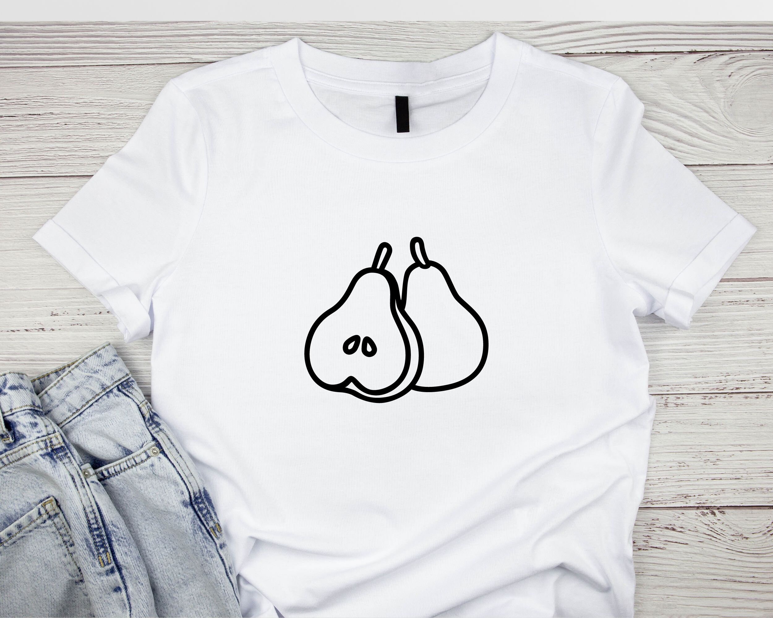 Pear Svg Bundle, Pear Png, Pear Clipart, Fruit Svg, Pear Files,pear ...