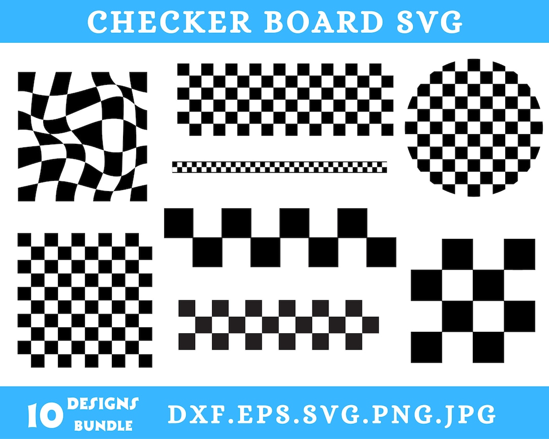 Checkerboard Svg Png File, Checkered Svg, Checkered Flag Svg ...