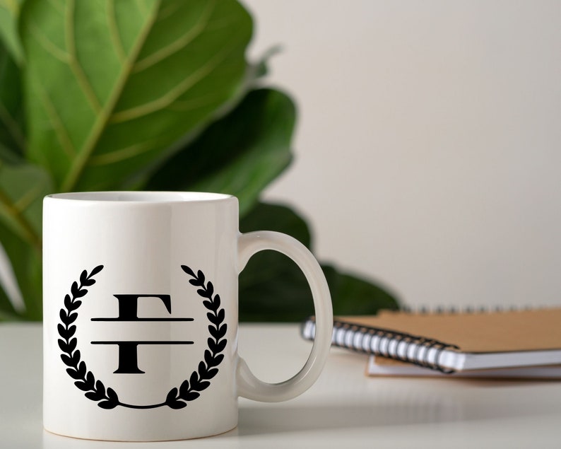 Split Letter Svg Split Monogram Svg Alphabet Svg Split - Etsy