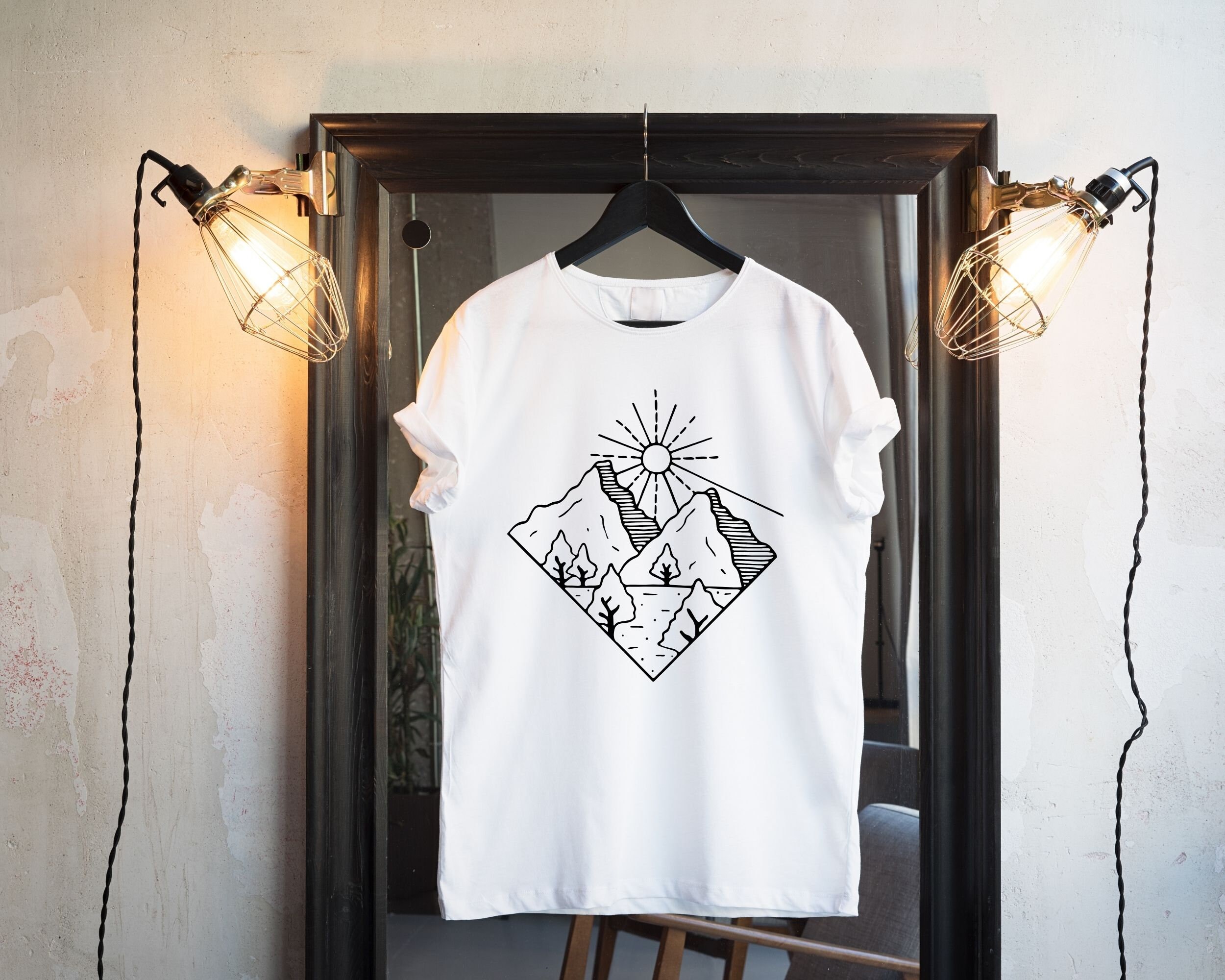 Desert Landscape Svg,landscape SVG Bundle, Mountain Scene Svg, Svg ...