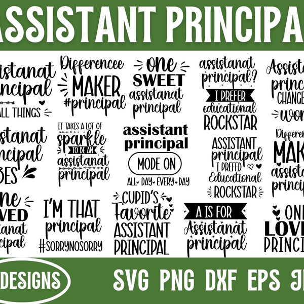 Principal Svg - Etsy
