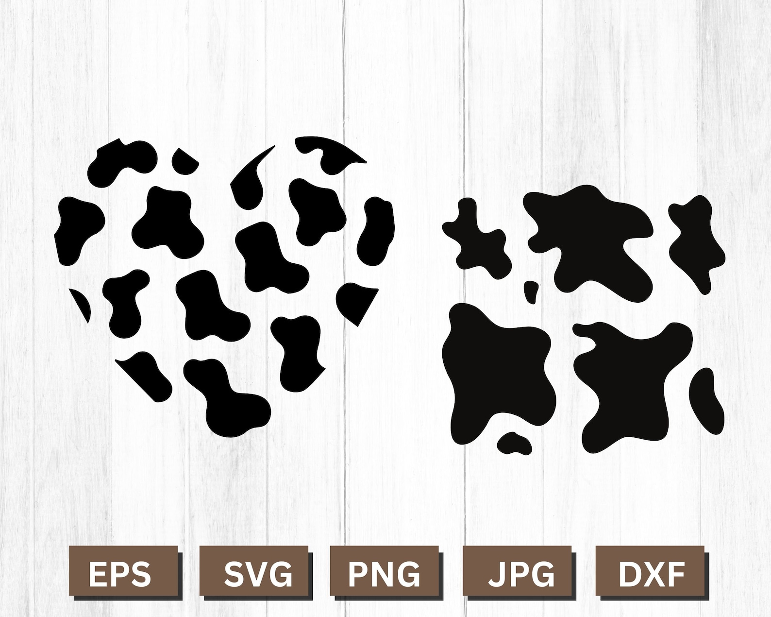 Cow Print Svg Cow Print Png Animal Print Svg Cow Spots Svg - Etsy