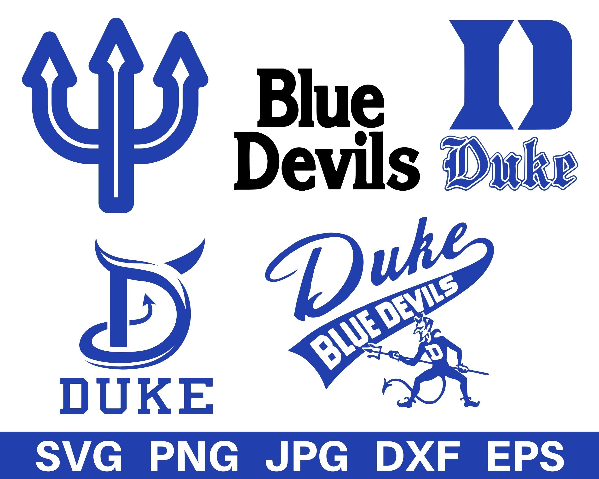 Duke Blue Devils Svg Bundle, Duke Devils Png, Duke Blue Devils Svg ...