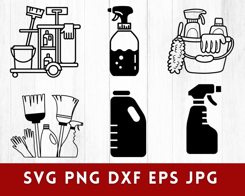 Cleaning Svg Cleaning Service Svg Housekeeping Svg Svg - Etsy