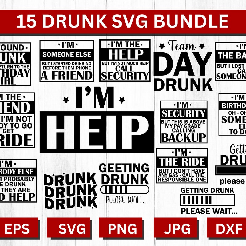 Drunk Uno Svg - Etsy