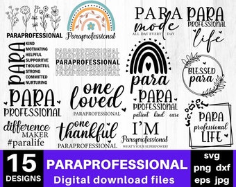 Paraprofessional Svg, Paraprofessional Png, Paraprofessional Shirt Svg ...