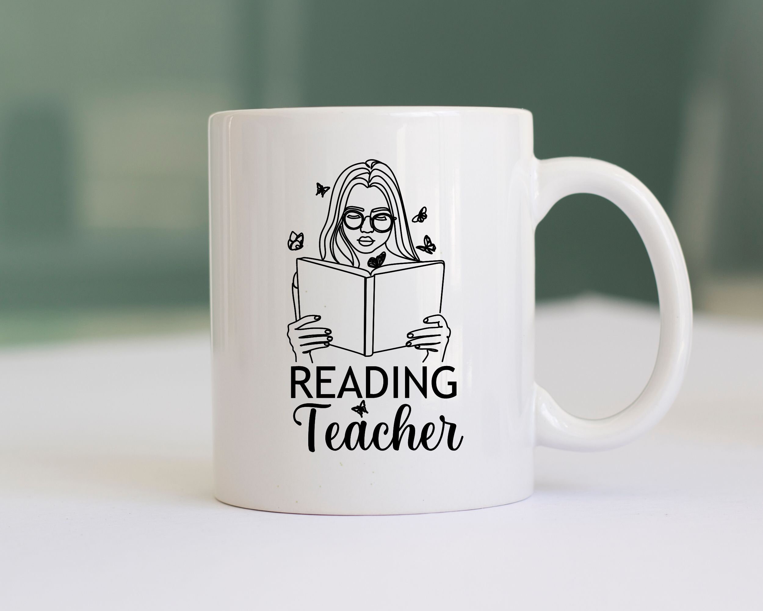 Reading Teacher Svg, Teacher Life Svg, Best Teacher Svg, Reading ...