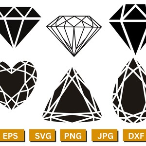 Diamond Svg, Diamond Clipart, Diamond Ring Svg, Diamonds Svg, Crystal ...
