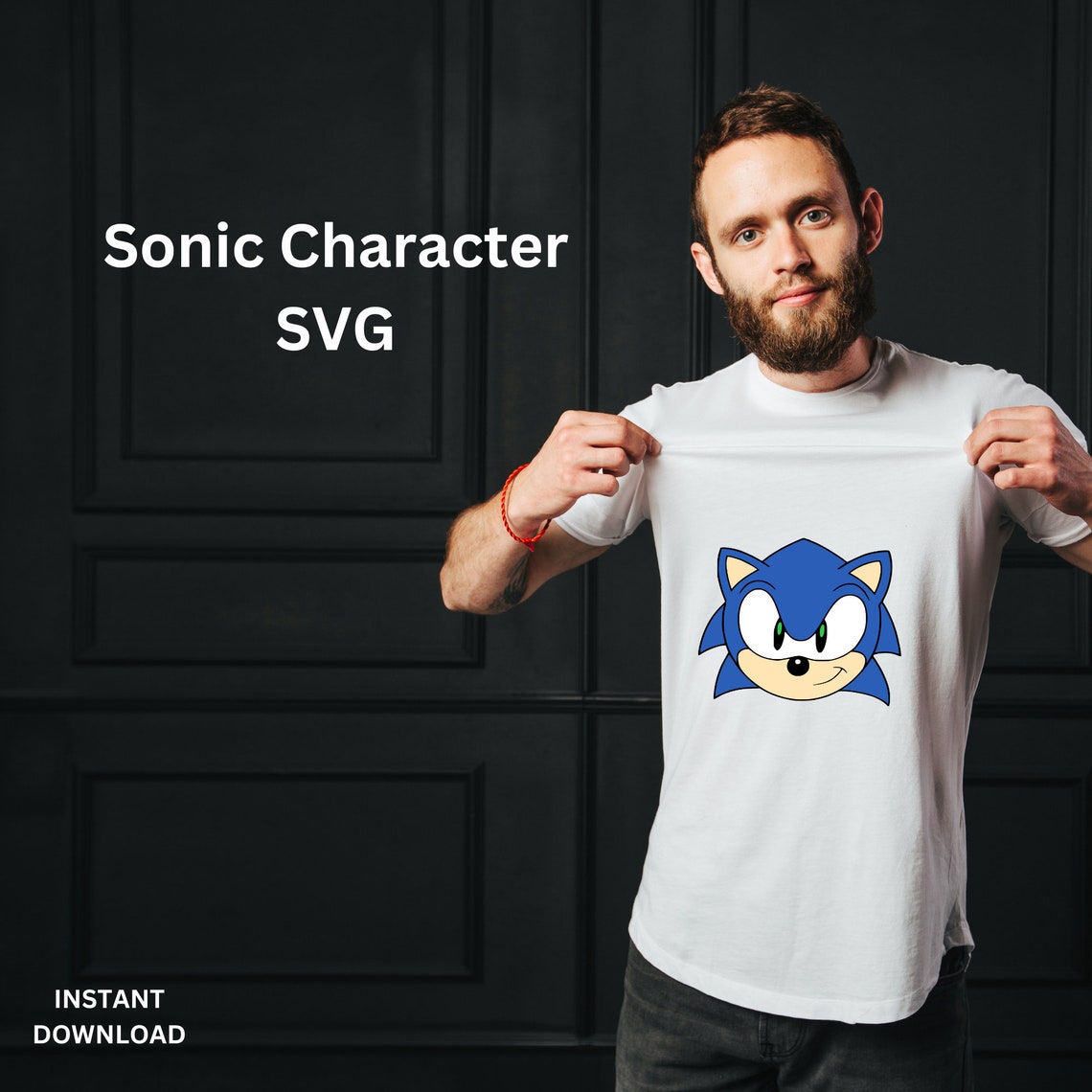 Sonic Svg Sonic Sonic the Hedgehog Sonic Face SVG Sonic - Etsy Canada
