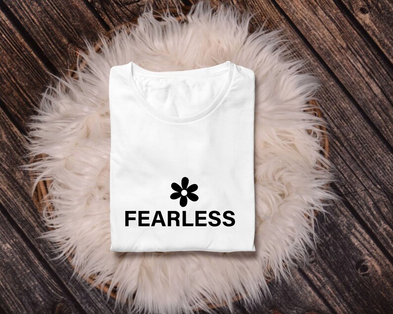 Fearless Svg Fearless Png Fearless Clipart Inspirational - Etsy
