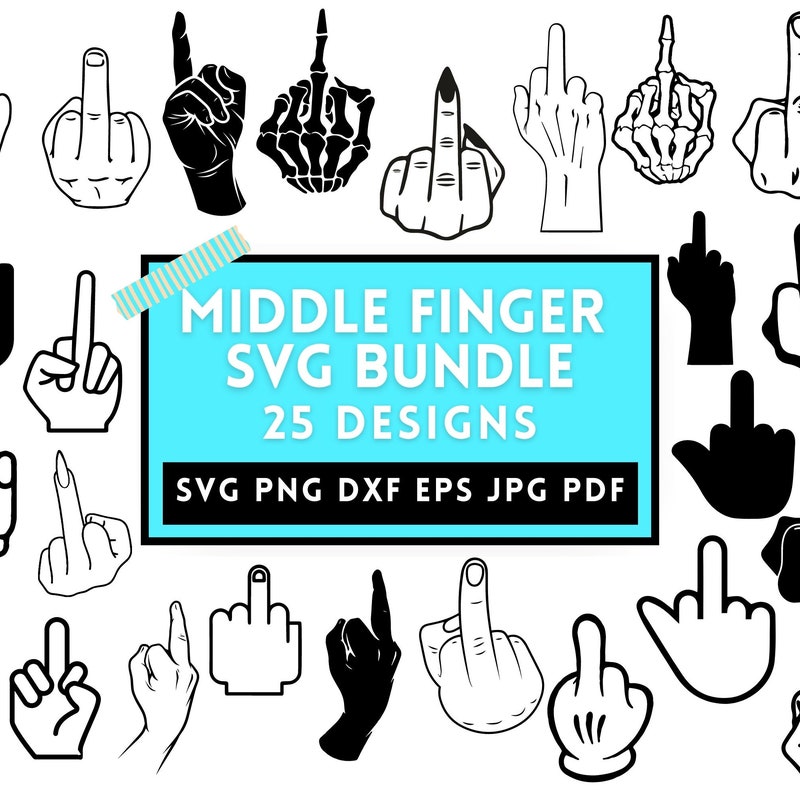 Finger Svg - Etsy