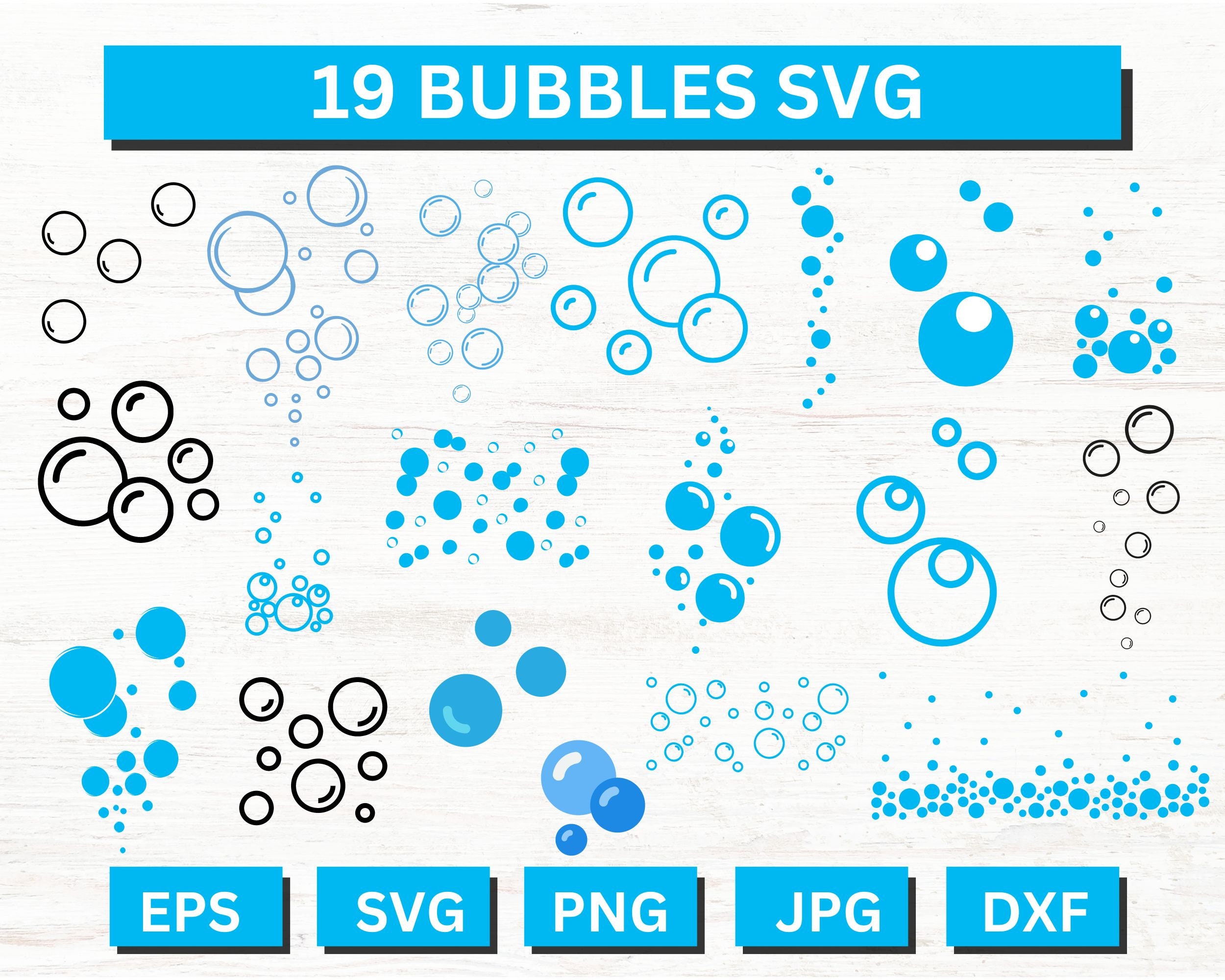 Bubbles Svg, Bubbles Png, Bubbles Dxf, Bubbles Clipart, Bubbles Vector ...