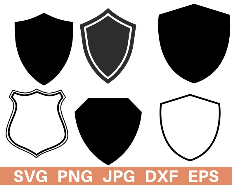 Shield Svg, Shield Clipart, Shield Vector, Shield Cut Files, Shield Svg ...