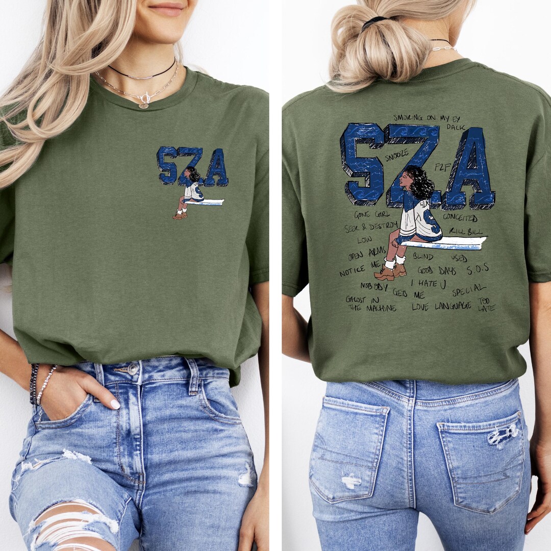 SZA T-shirt, 90s Vintage SZA T-shirt, Iconic Hip Hop Shirt, SOS Tour ...