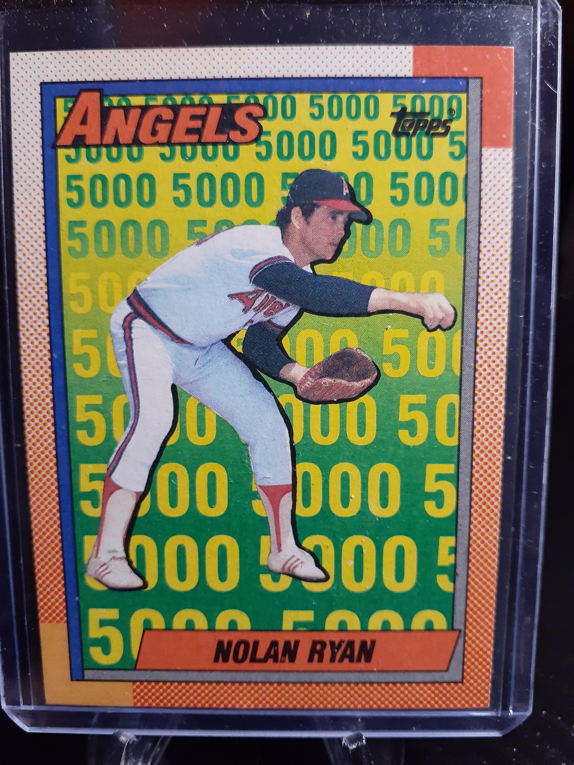 1990 Nolan Ryan 5000 K’s Complete Set / 5 Card Set #1 #2 #3 #4 #5 - Etsy