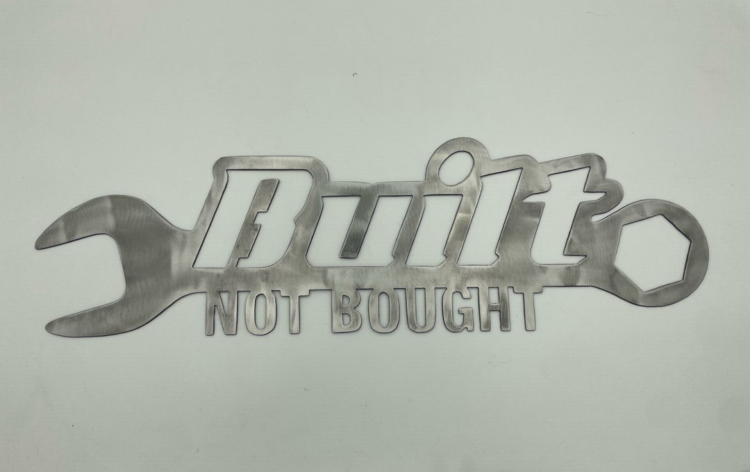 Built Not Bought Wall Art - Etsy