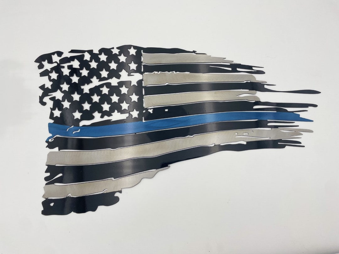 Tattered Flag Wall Art - Etsy