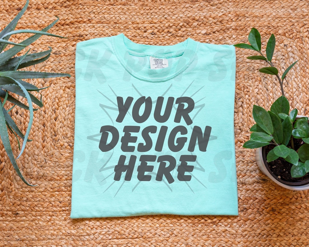 Island Reef Comfort Colors 1717 Mockup Island Reef C1717 - Etsy