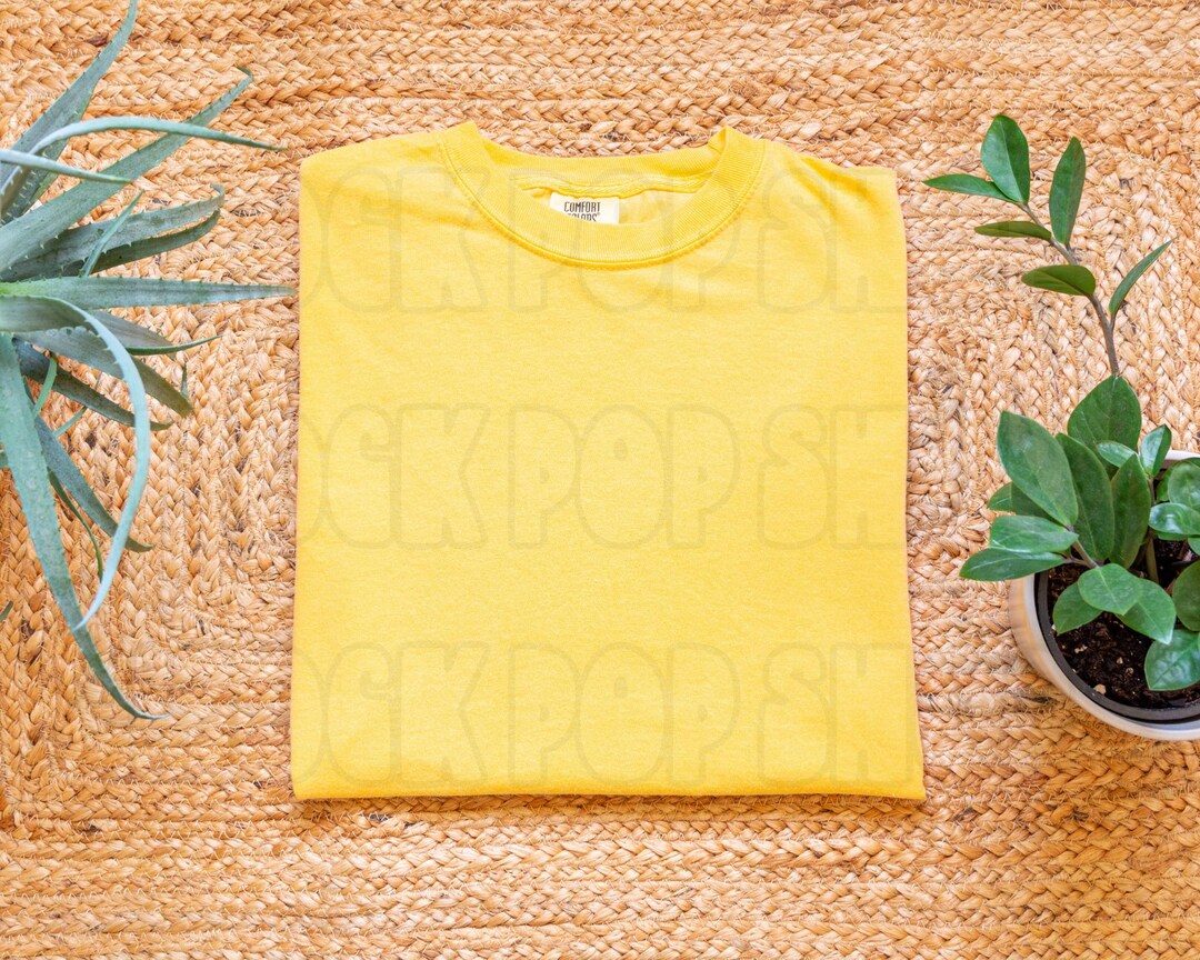 Citrus Comfort Colors 1717 Mockup Citrus | C1717 Mockup Citrus Comfort ...