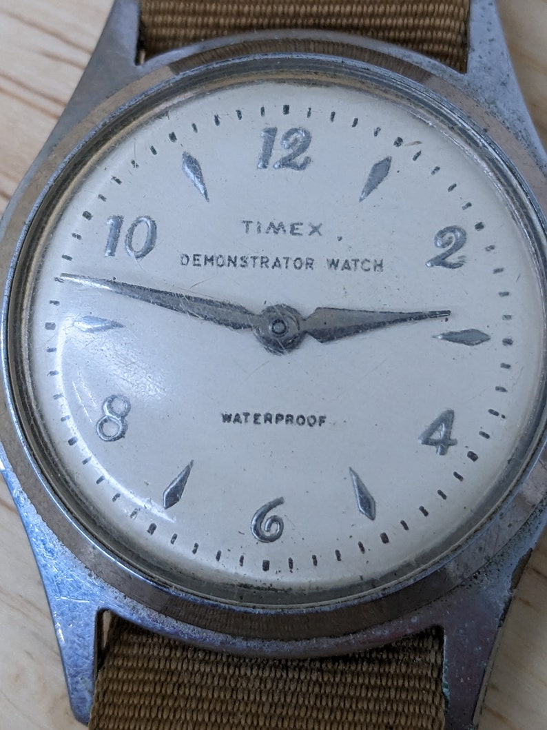 1959 Timex Demonstrator Watch - Etsy
