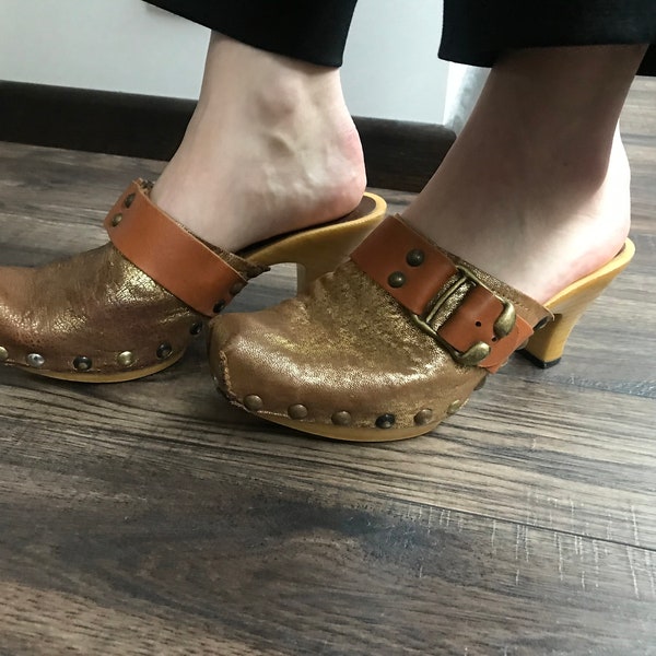 High Heel Clogs - Etsy