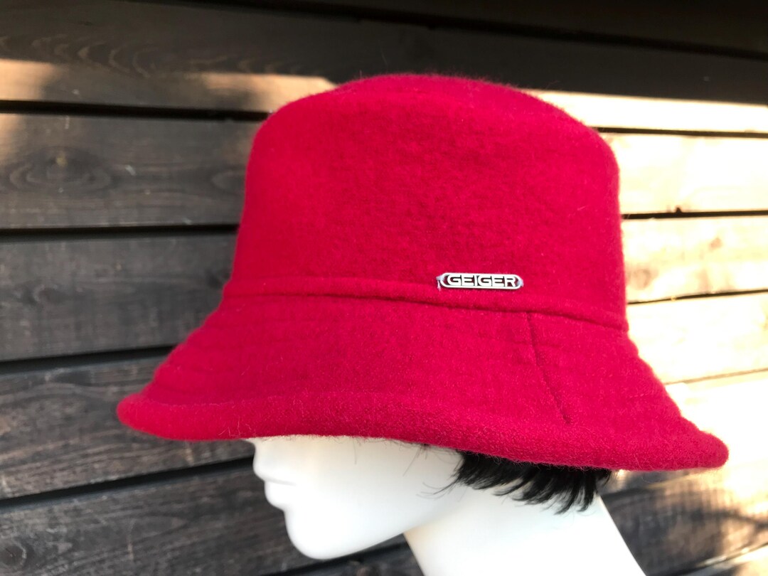 Vintage Geiger Austria Tyrol Women's Winter Hat Pure Wool Made in ...