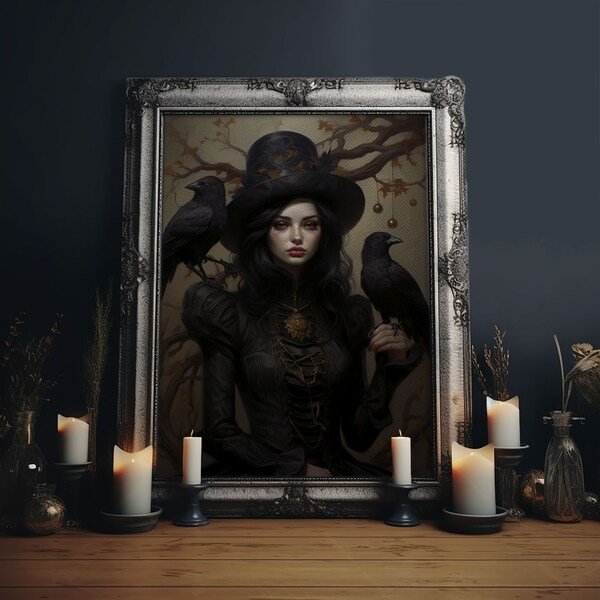 Witch Art - Etsy