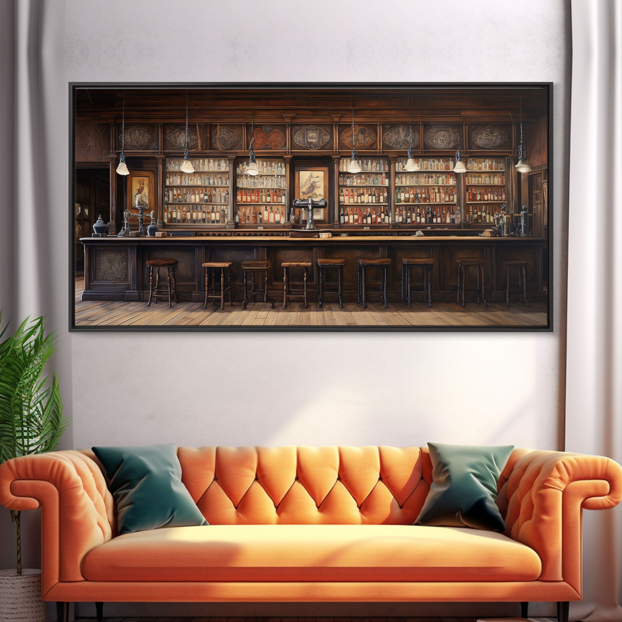Western Wall Art Prohibition Wall Art Tavern Wall Art - Etsy