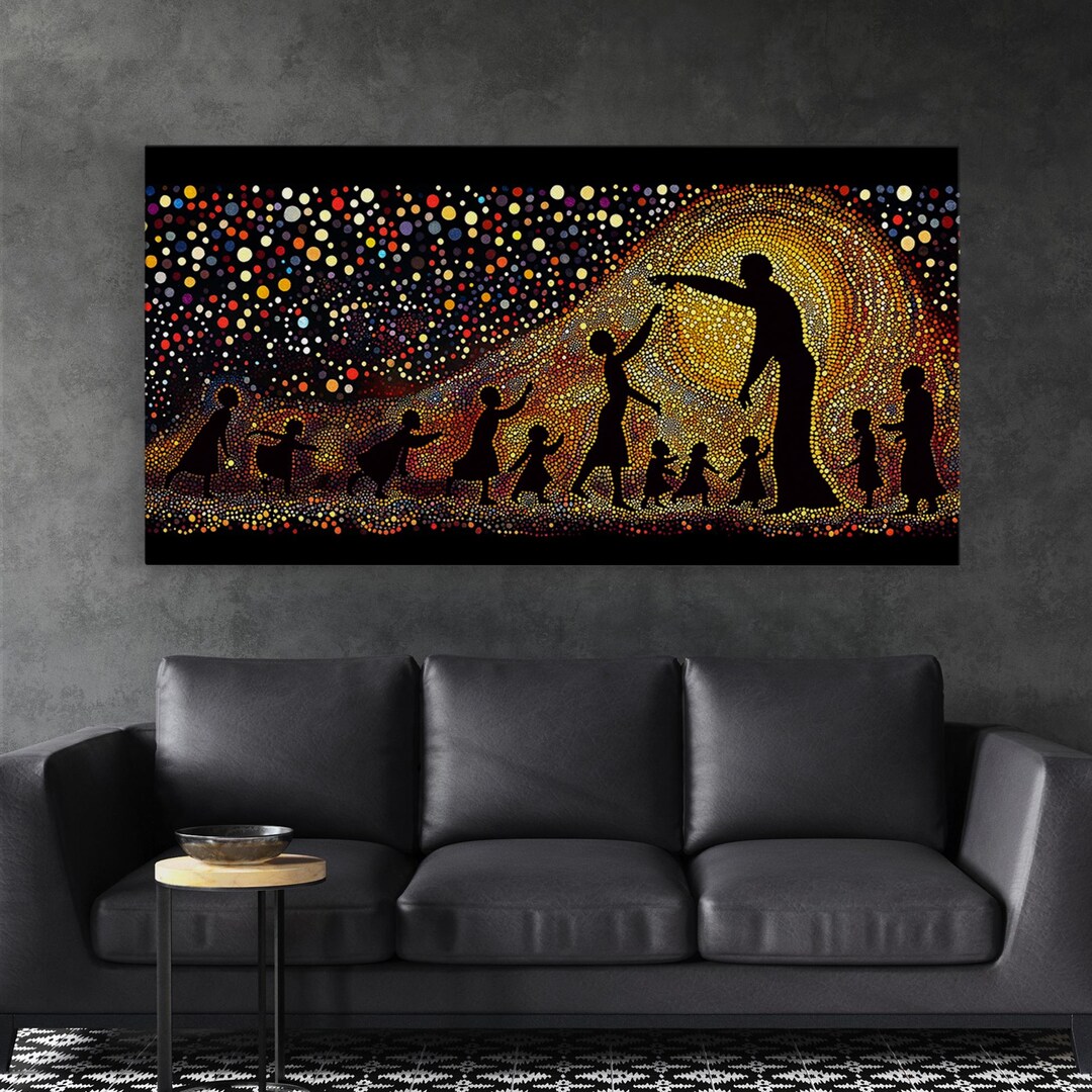 Cleansing of the Leper Healing Miracle Scene Extra Large Christian Wall ...